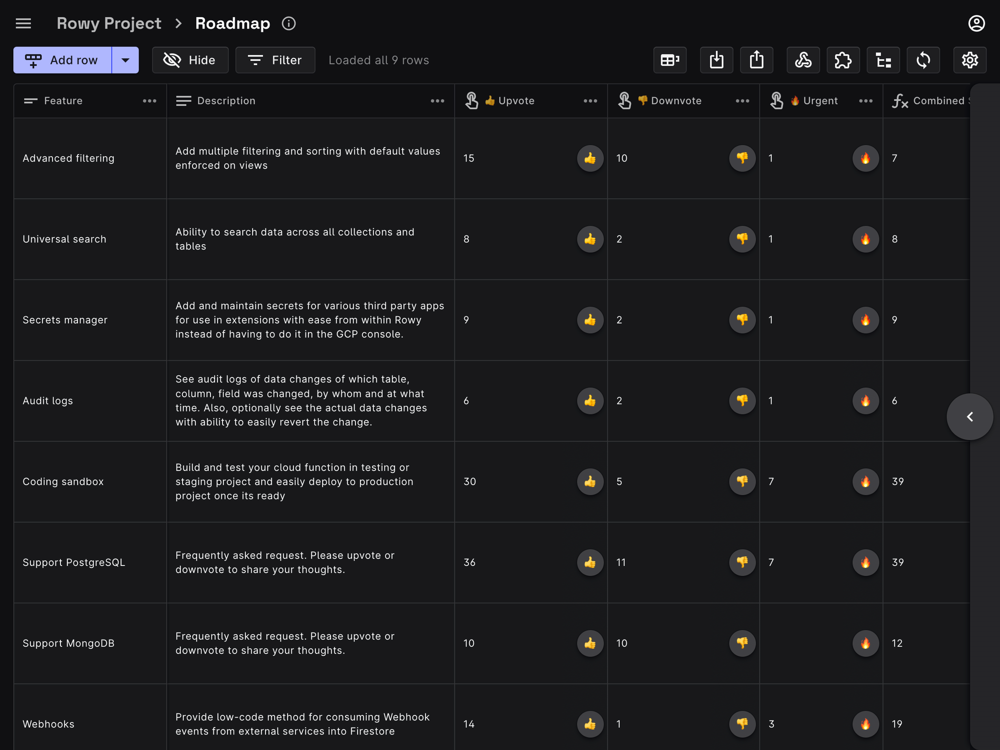 Rowy - Low-code backend on Google Cloud and Firebase